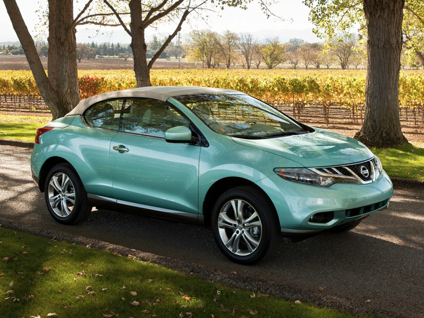Nissan Murano CrossCabriolet by Model Year & Generation - CarsDirect