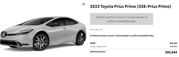 Hybrid Car Markups Can Exceed $10,000 - CarsDirect