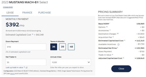 Ford Mach-E Now Cheaper To Lease Than A Mustang - CarsDirect