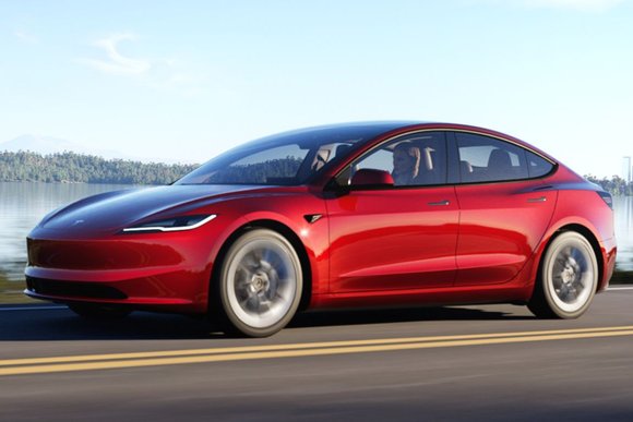 Tesla business lease model 3 store