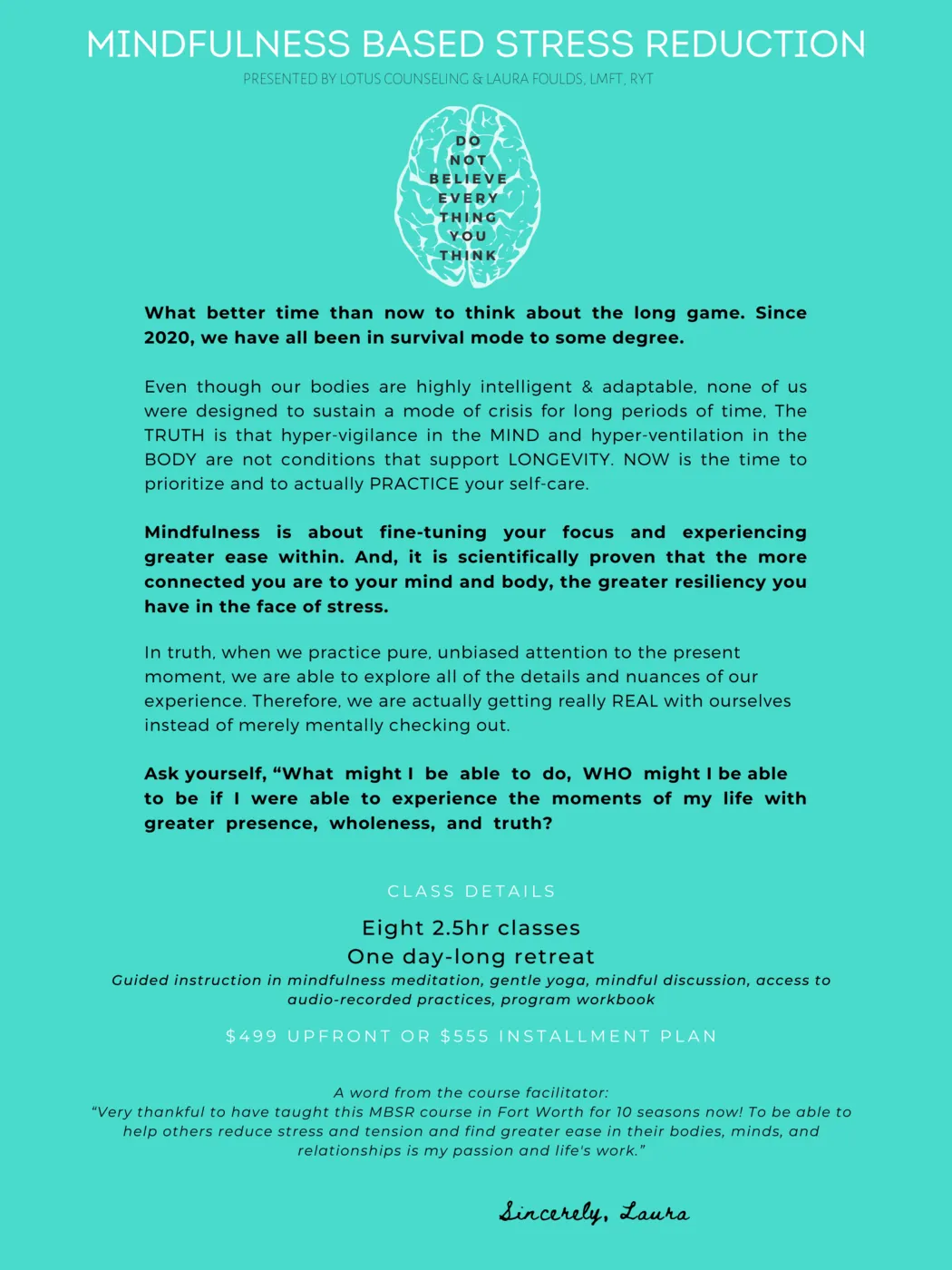 Lotus Counseling | Mindfulness Based Stress Reduction in Fort Worth