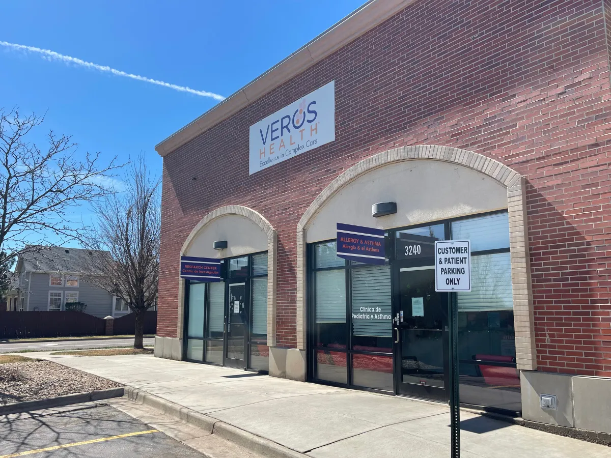 Thornton Office | Veros Health | Immunology in Centennial, Cherry Creek ...