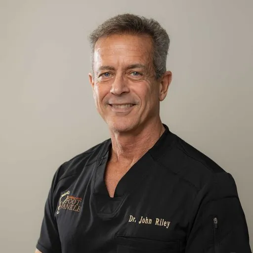 Dr. John Riley - Expert DPM helping with foot pain, heel pain, ingrown nail, fungus, arch, ankle ...