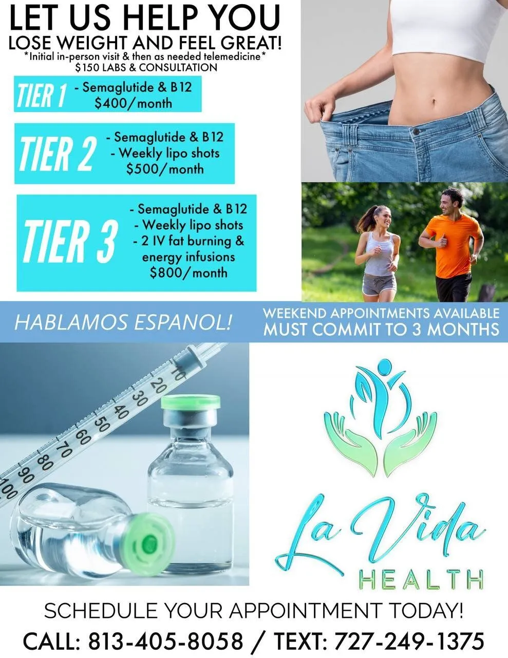 Home | La Vida Health | Primary Care Provider In Temple Terrace, FL